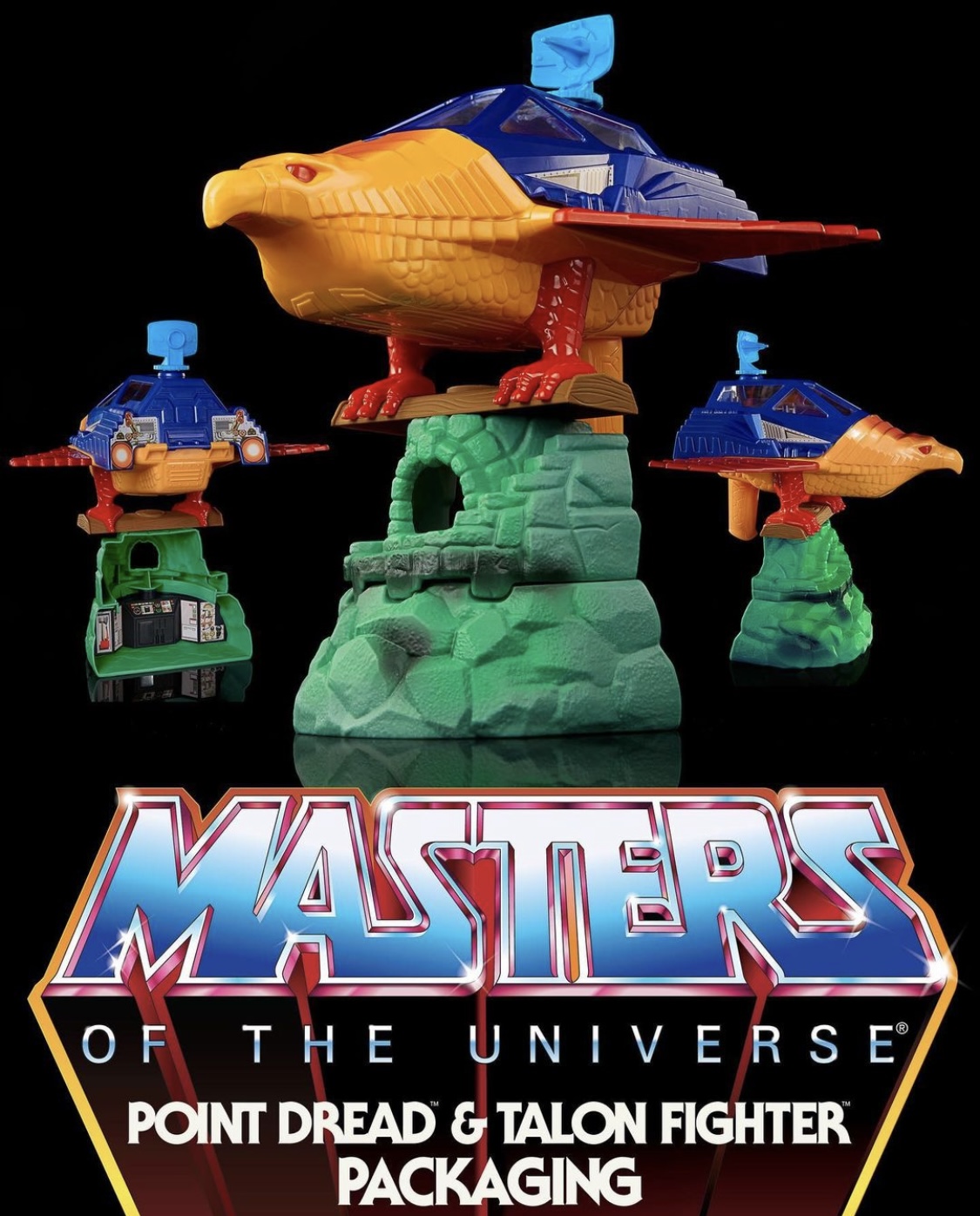 Packaging Revealed for MOTU Origins Point Dread and Talon Fighter ...