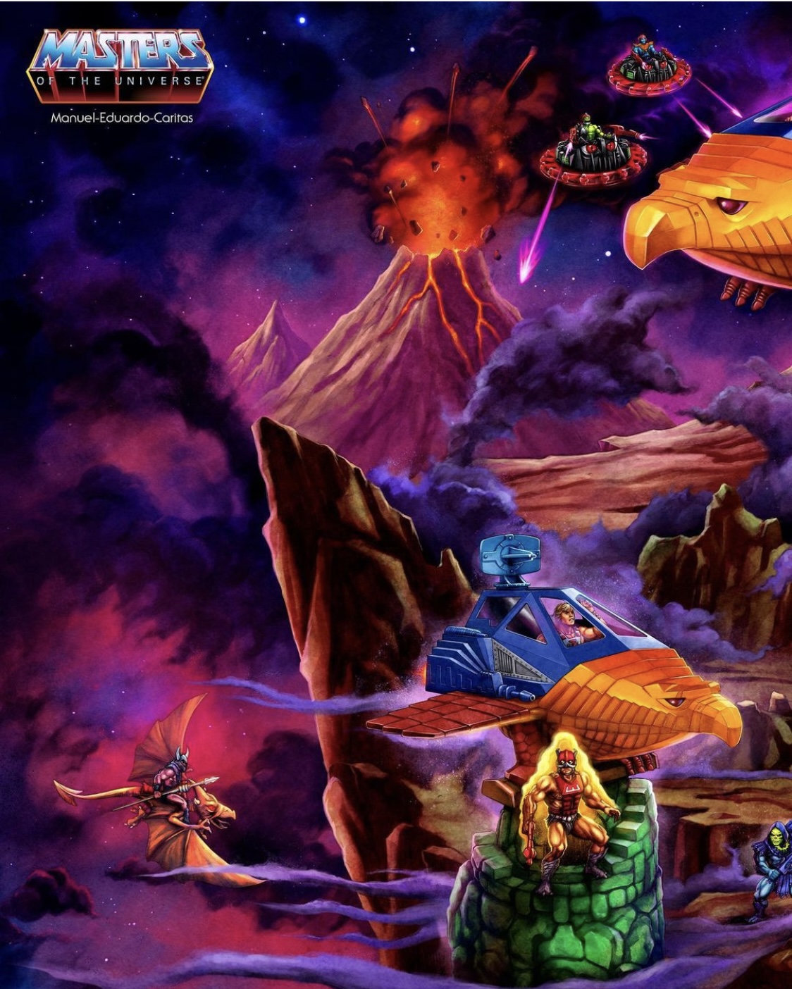 Packaging Revealed for MOTU Origins Point Dread and Talon Fighter ...