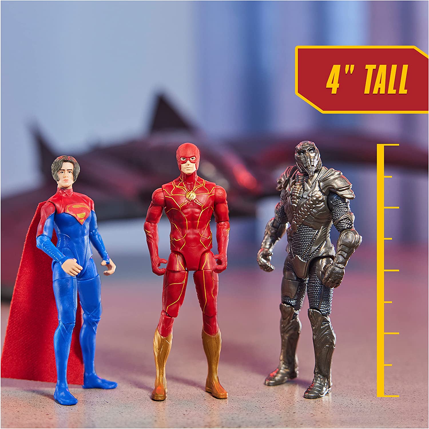 Amazon Exclusive: The Flash Movie Batwing Battle Set - Geek. Dad. Life.