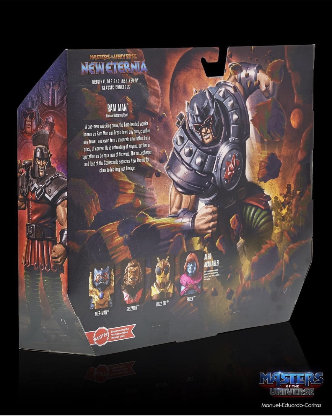 Packaging Revealed for MOTU Masterverse New Eternia Ram Man - Geek. Dad ...