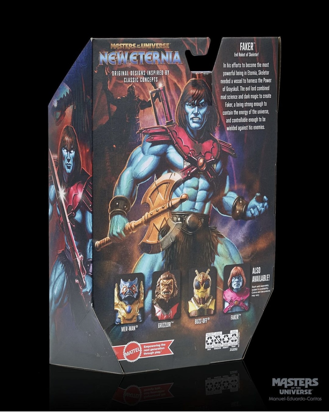 Packaging Revealed for MOTU Masterverse New Eternia Faker - Geek. Dad. Life.