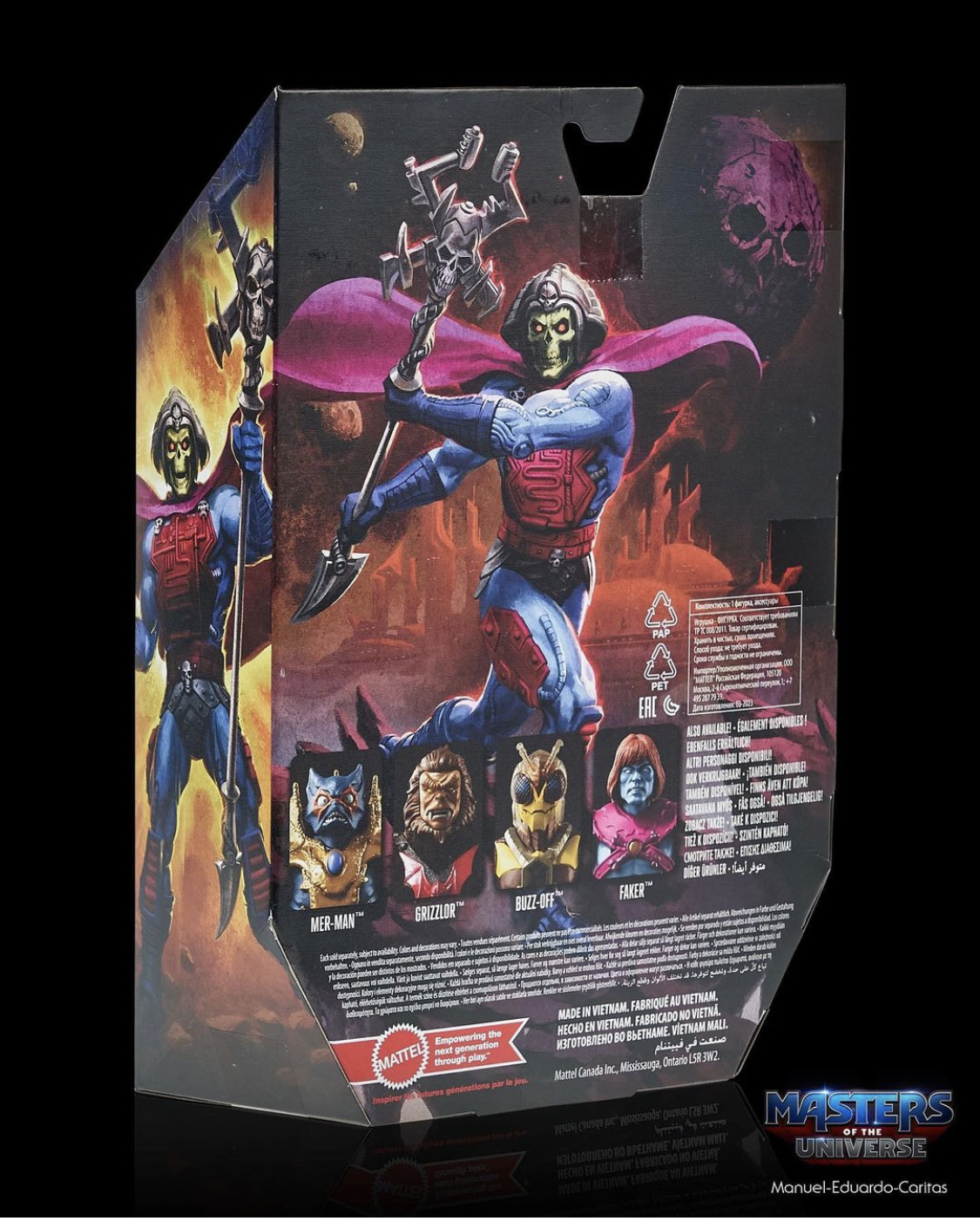 Packaging Revealed for MOTU Masterverse New Adventures Skeletor - Geek ...