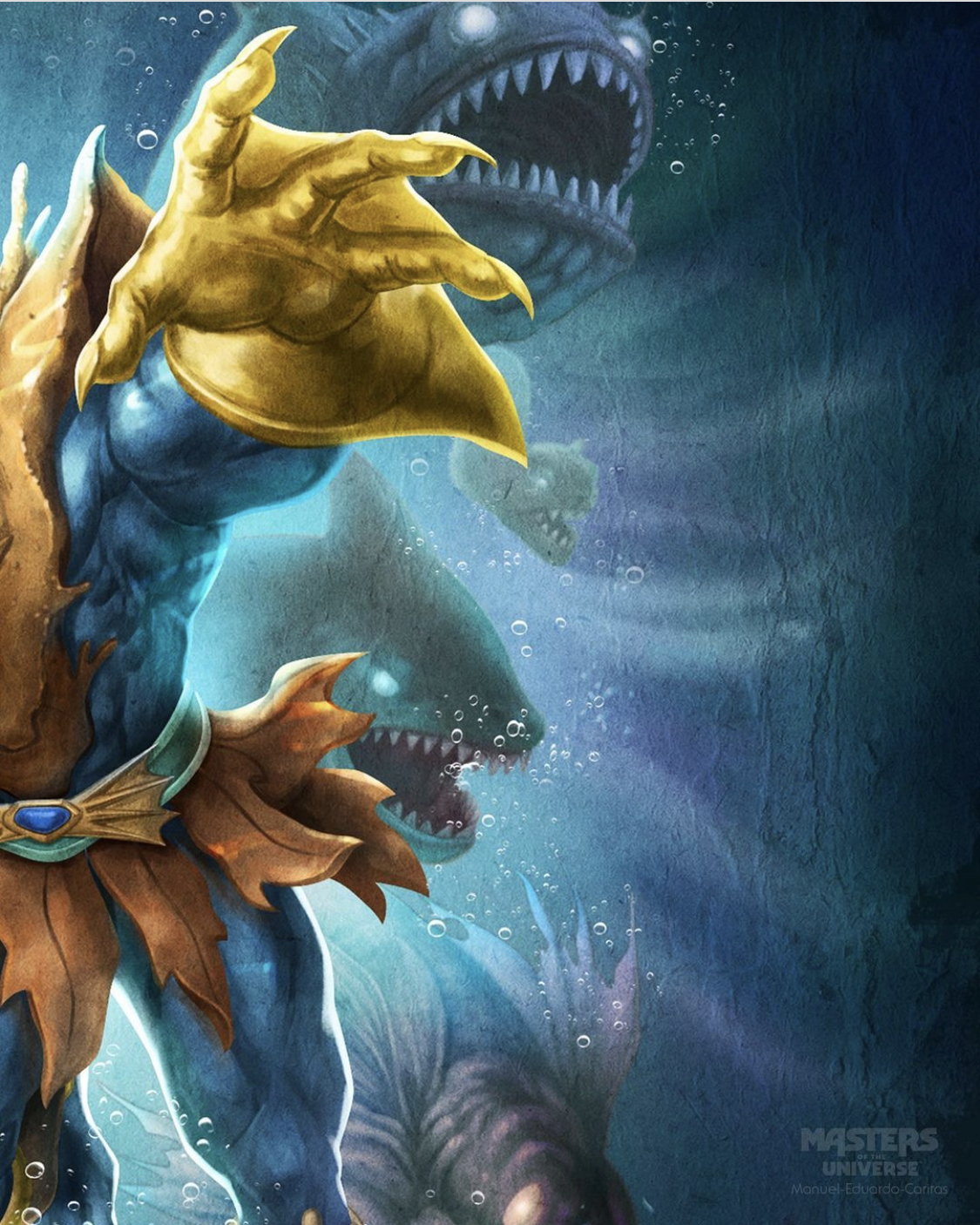 Get a Full Look at the Cardback Artwork for MOTU Masterverse Revelation ...