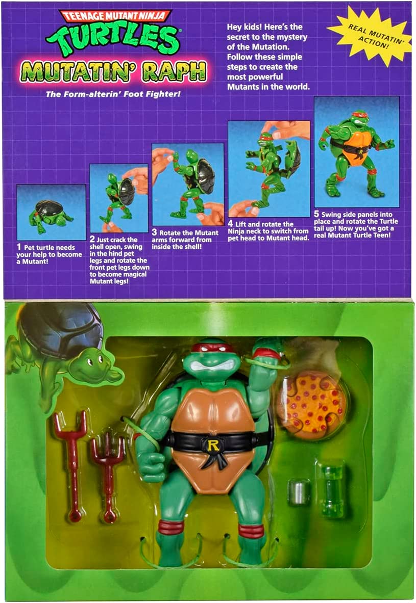 Playmates' TMNT Classic Ninja Unleashed Mutation Raph to be a Target ...