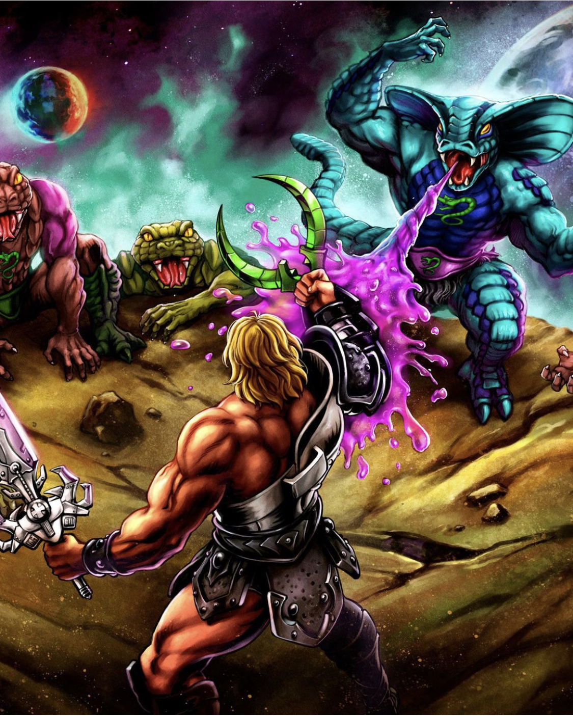 MOTU Origins Specialty Snake Men Exclusive 4-Pack and Packaging - Geek ...