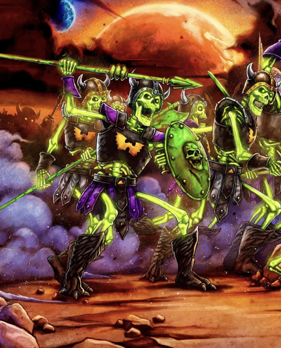 Packaging Revealed for MOTU Origins Skeleton Warriors the Evil Army of ...