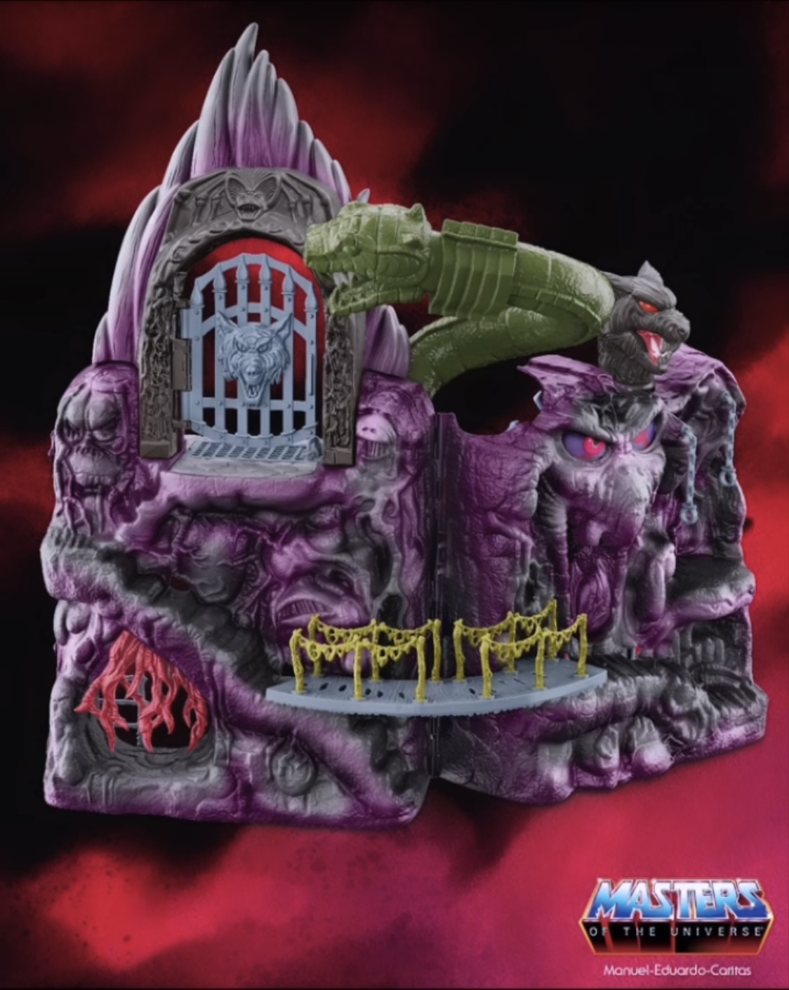 Even More Images of Mattel's Snake Mountain Playset Unveiled - Geek ...