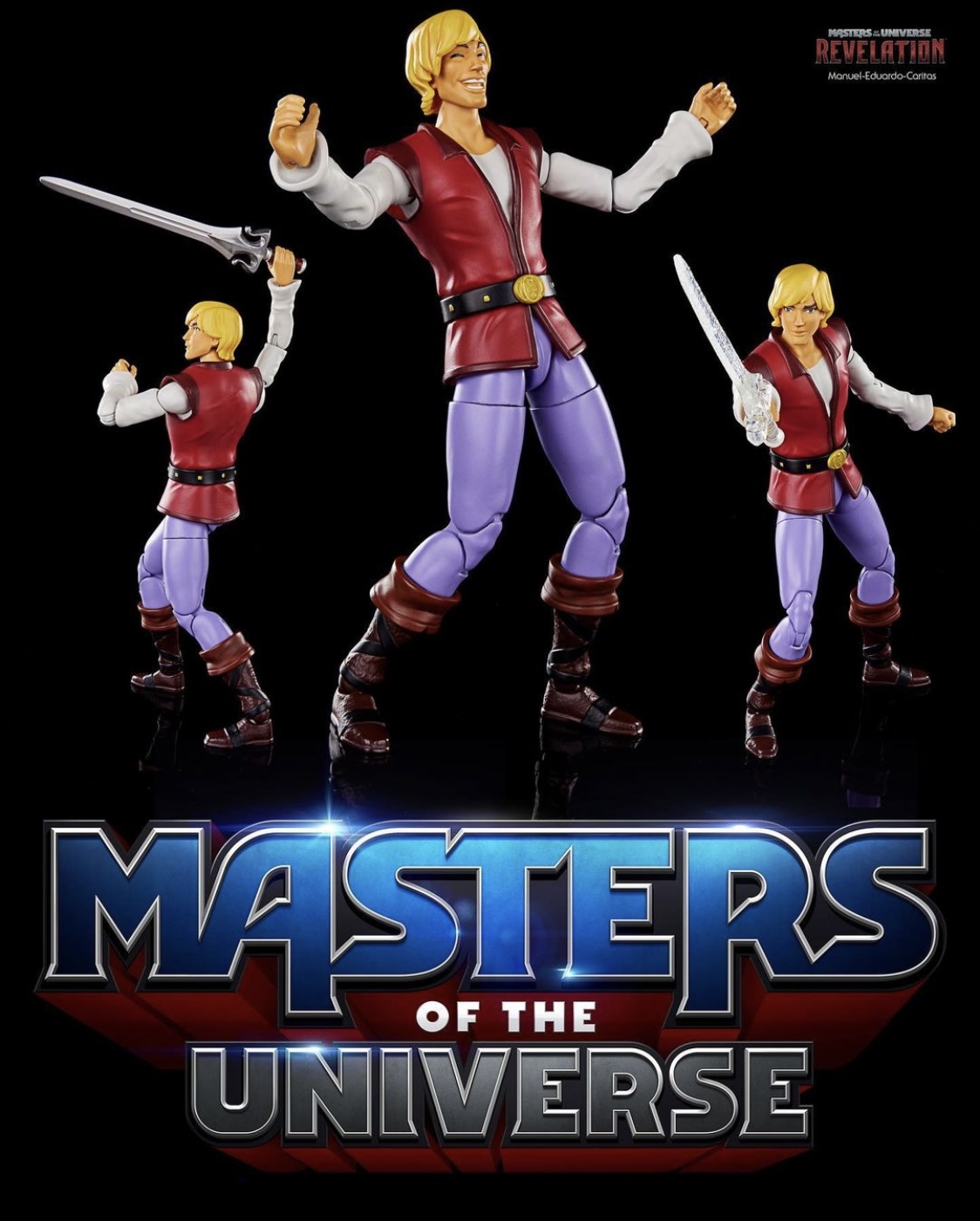 Packaging Revealed for MOTU Masterverse Revelation Prince Adam - Geek ...