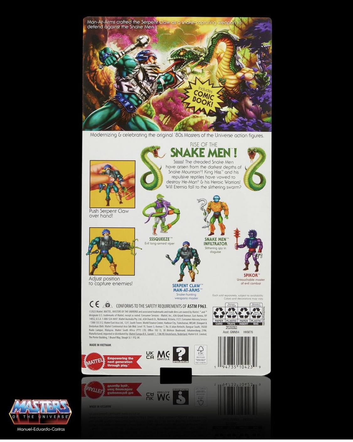 Packaging Revealed for MOTU Origins Serpent Claw Man-At-Arms - Geek ...