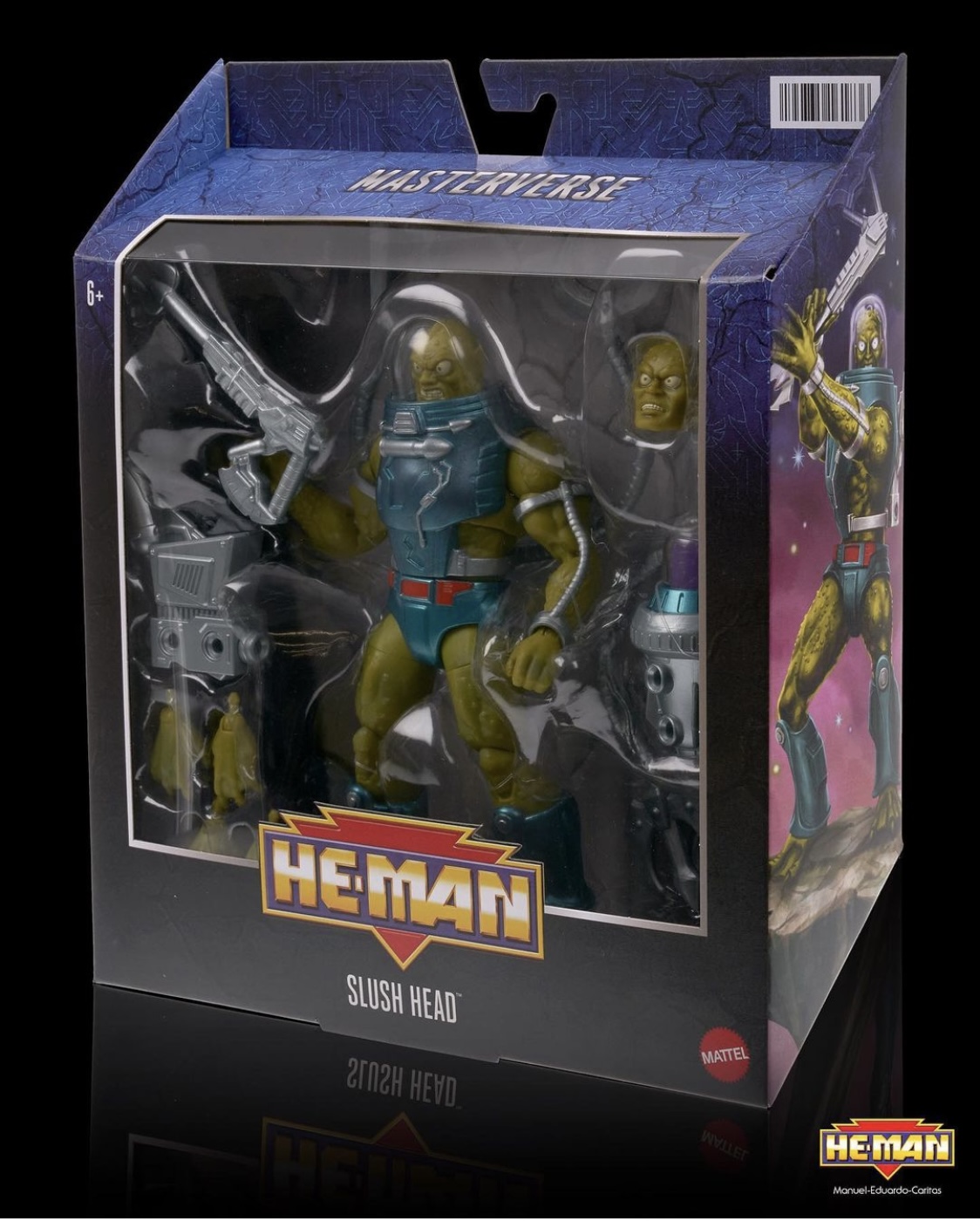 Artwork Packaging Revealed for MOTU Origins Slush Head - Geek. Dad. Life.