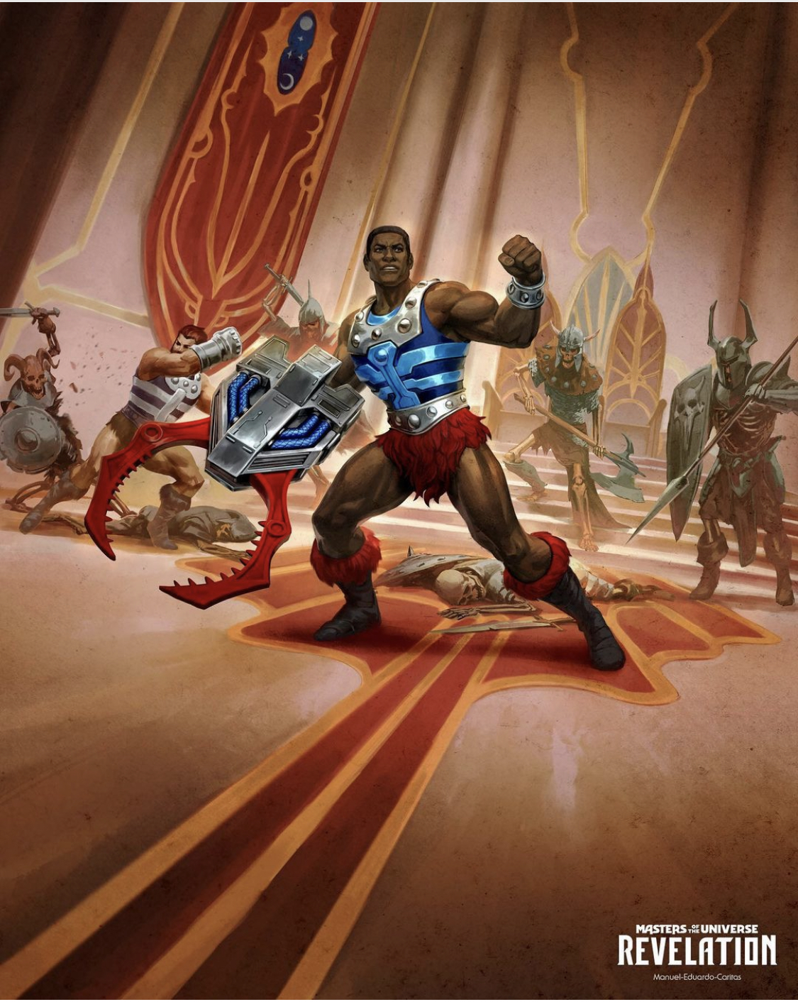 Packaging Revealed for MOTU Masterverse Revelation Clamp Champ - Geek ...