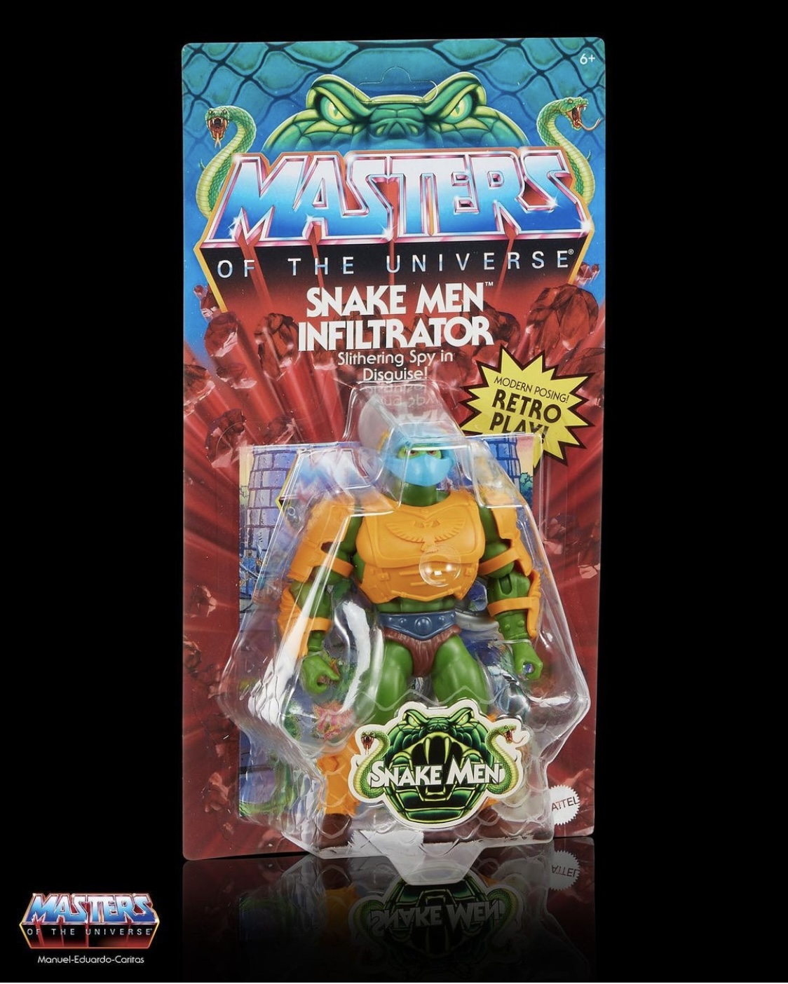 Packaging Revealed for MOTU Origins Wave 14: Snake Men Infiltrator ...