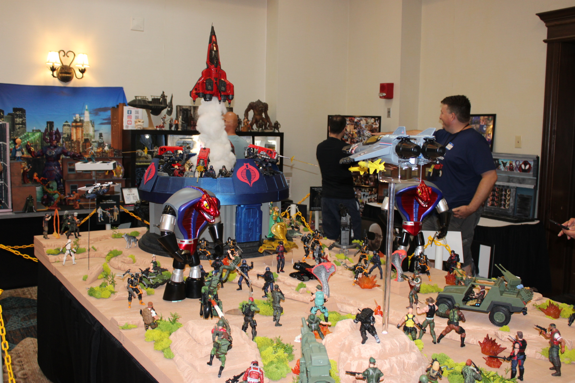 G.I. Joe Terror Drome Diorama Pictures from ChrisCon 2023! - Geek. Dad ...