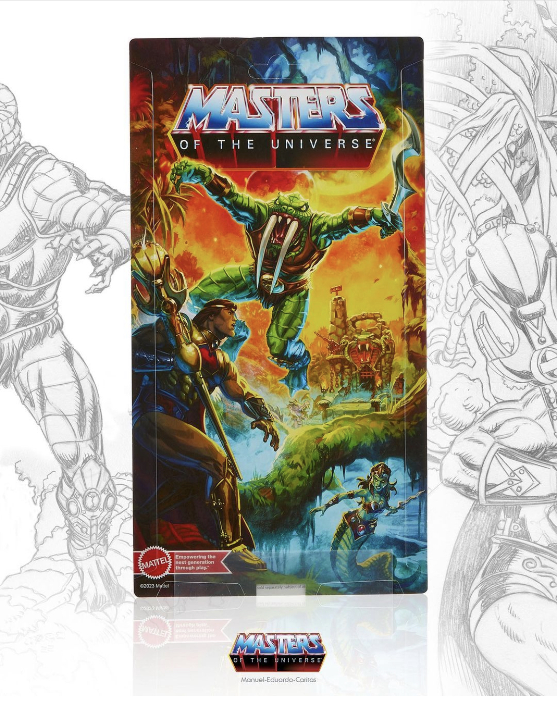 Artwork Packaging Revealed for MOTU Origins Fang-Or - Geek. Dad. Life.