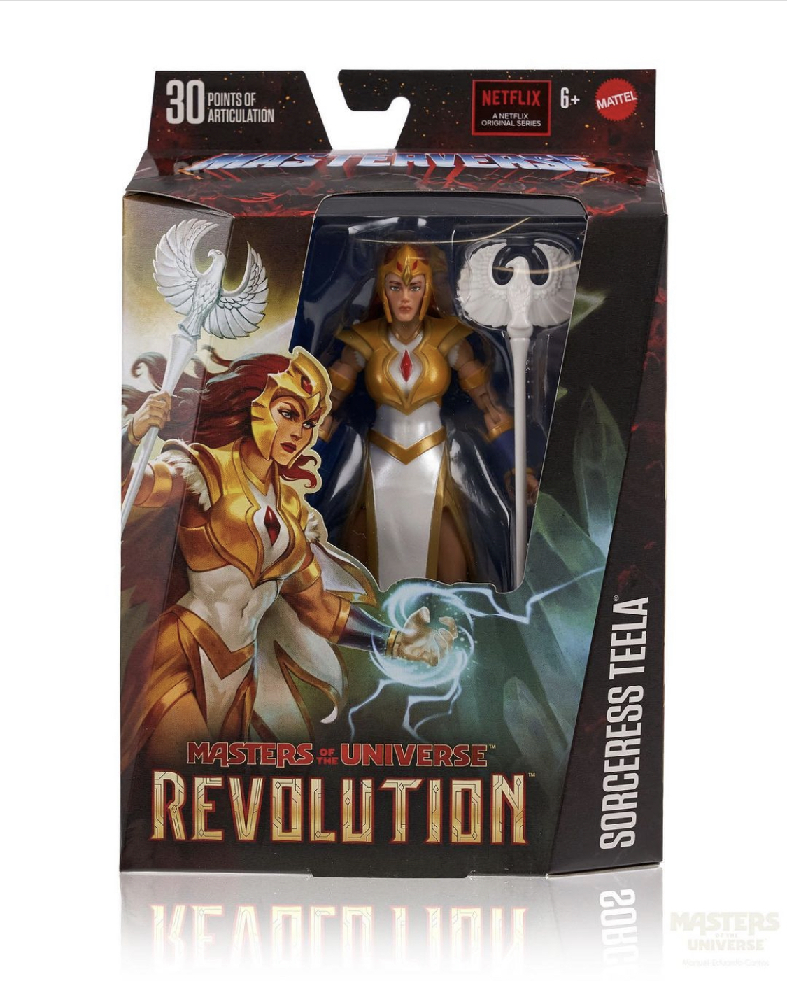 Packaging Revealed for MOTU Masterverse Revolution Sorceress Teela ...