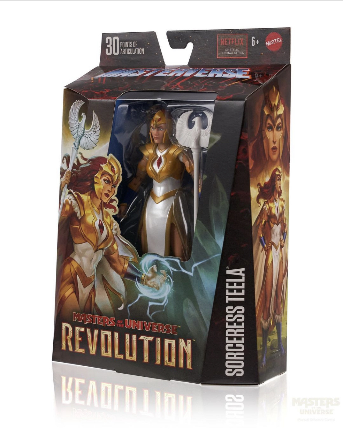 Packaging Revealed for MOTU Masterverse Revolution Sorceress Teela ...
