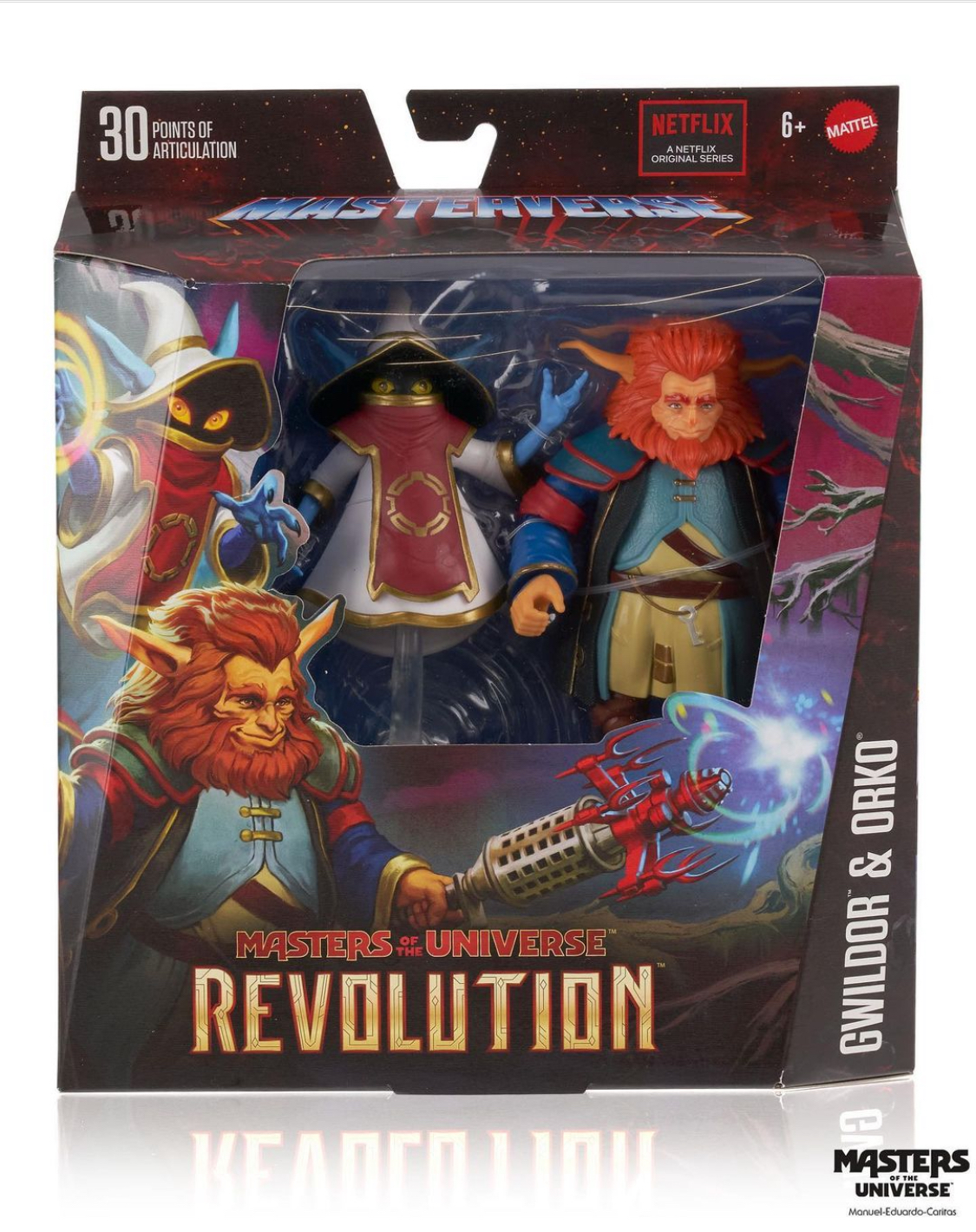 Packaging Artwork for MOTU Masterverse Revolution Gwildor & Orko 2-Pack ...