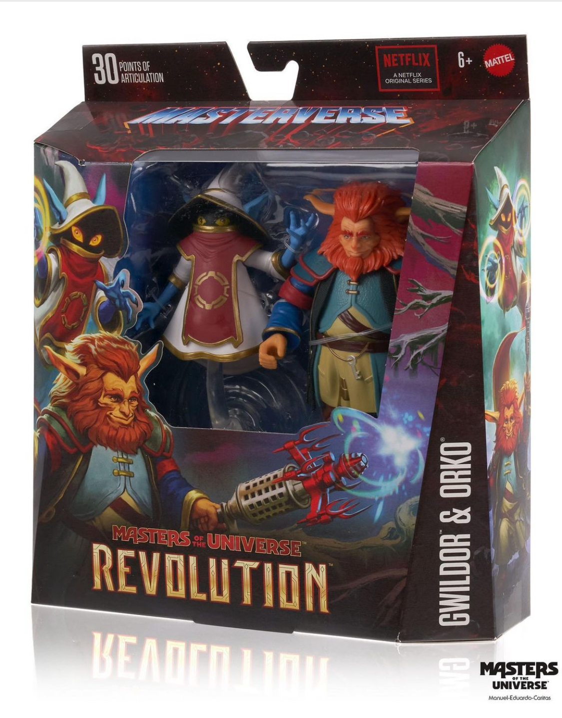 Packaging Artwork for MOTU Masterverse Revolution Gwildor & Orko 2-Pack ...