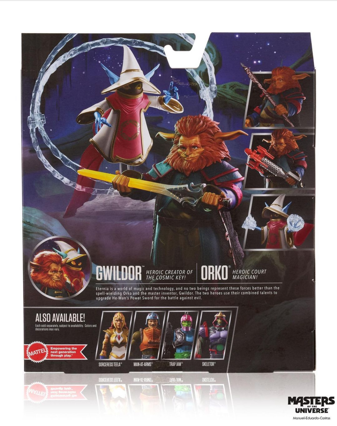 Packaging Artwork for MOTU Masterverse Revolution Gwildor & Orko 2-Pack ...