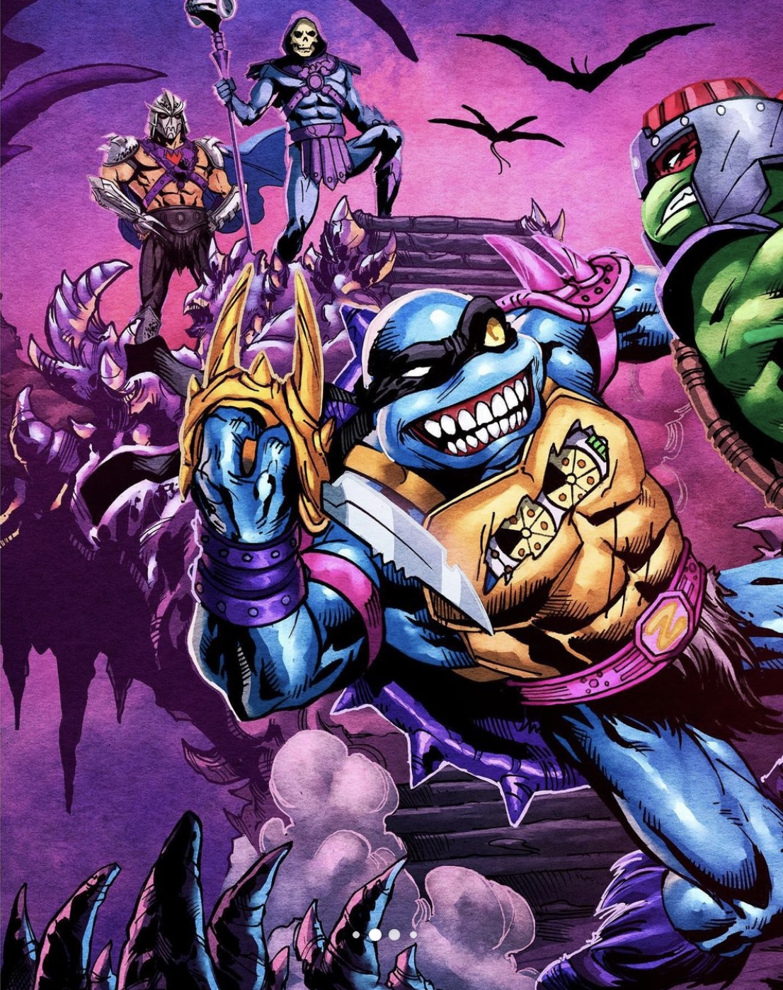 Packaging Artwork Revealed for Turtles of Grayskull Raphael - Geek. Dad ...