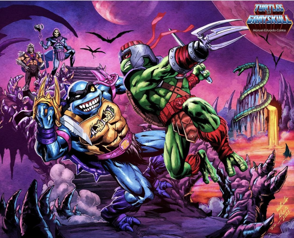 Packaging Artwork Revealed for Turtles of Grayskull Raphael - Geek. Dad ...